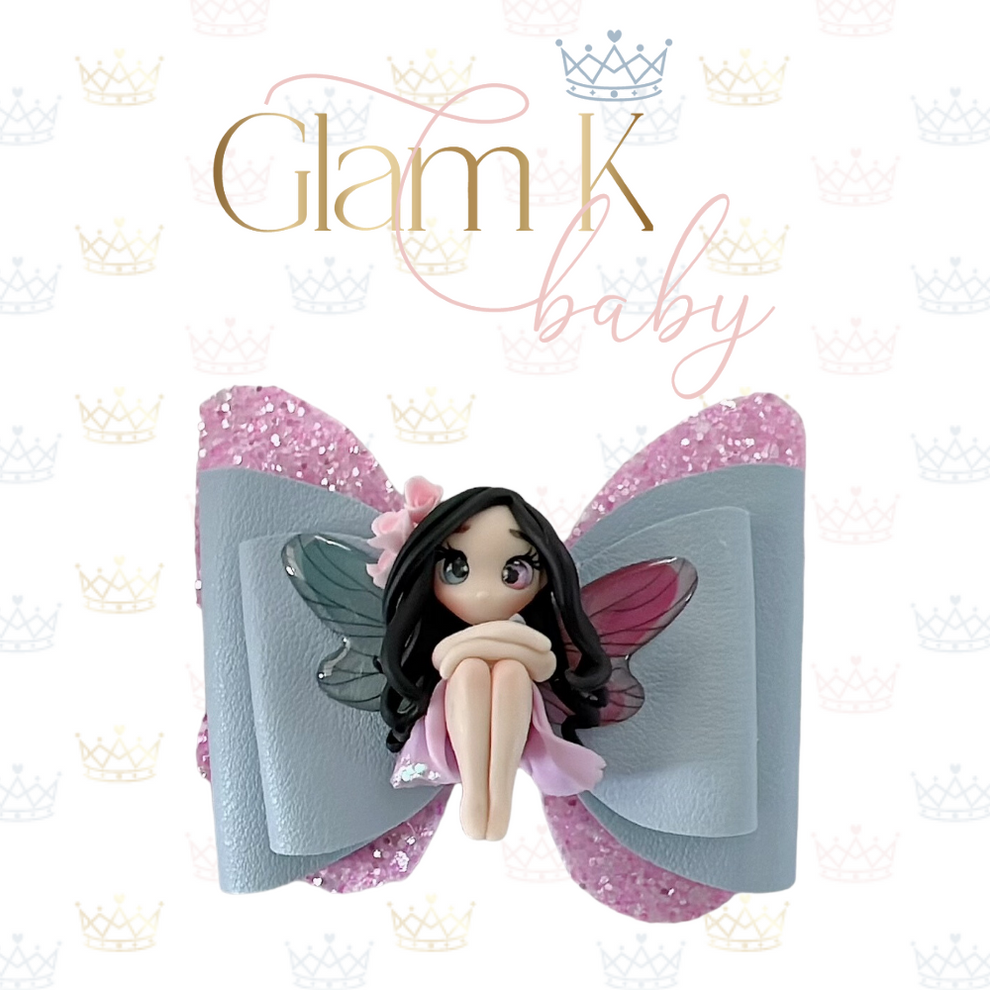 Demi Fairy - Bow – Glam K Baby - Elegant Infant-wear & Accessories